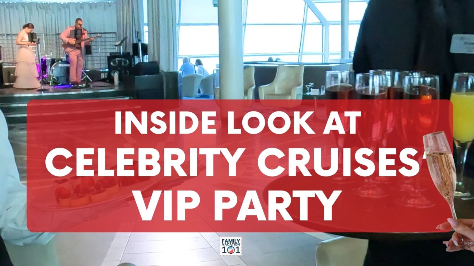 Inside Look at Celebrity Cruises' Captain's Club Welcome Party