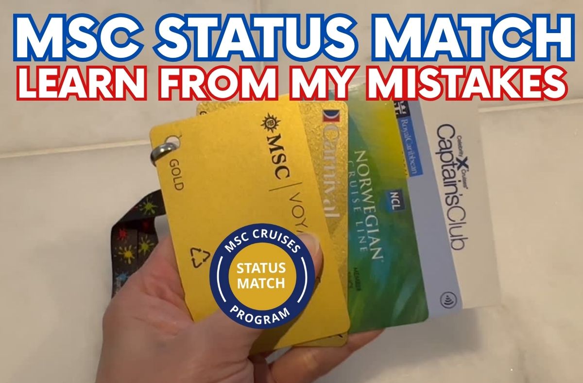 How to Apply to the MSC Cruise Status Match and Mistakes to Avoid